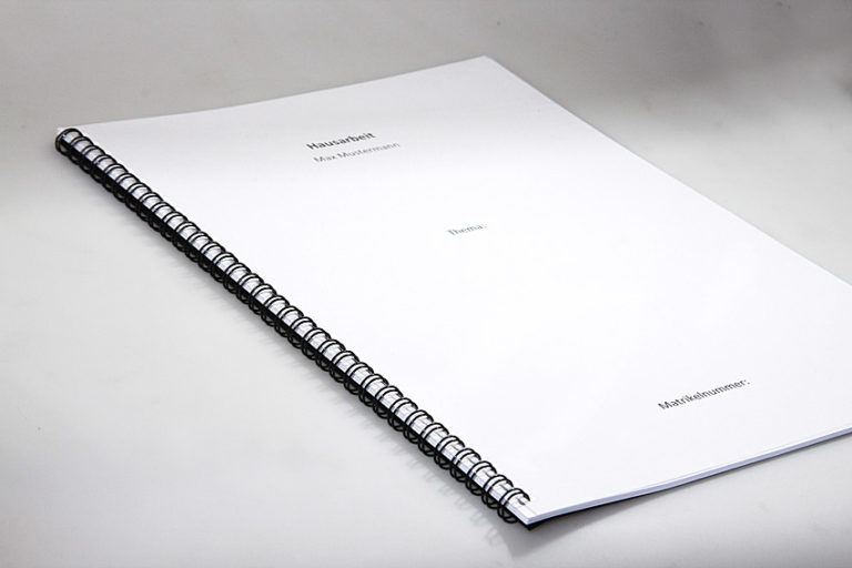 Bindungen Hannover/Langenhagen - Doktorarbeit drucken / binden